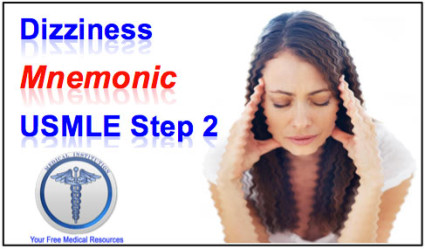 Dizziness Mnemonic - Best Medical Mnemonics