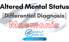Altered Mental Status Differential Diagnosis Mnemonic